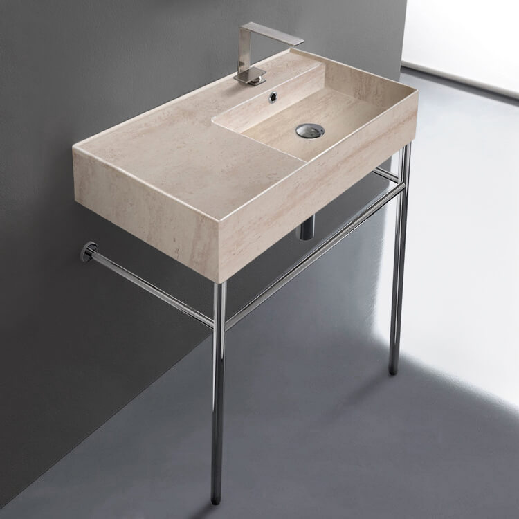Scarabeo 5118-E-CON Console Bathroom Sink, Teorema 2 | Nameek's